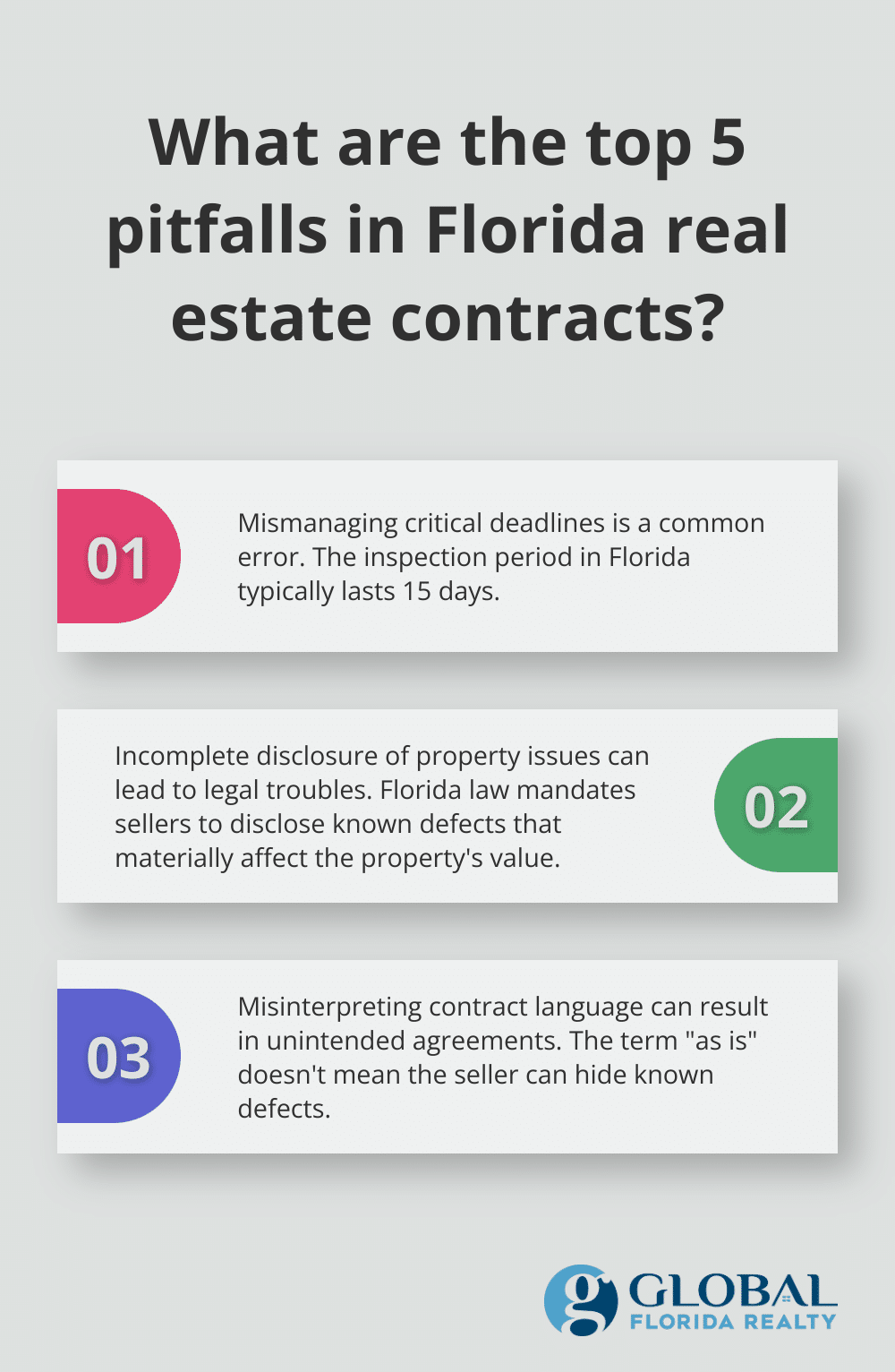 Filling Out a Florida Real Estate Contract: Step-by-Step - Global ...